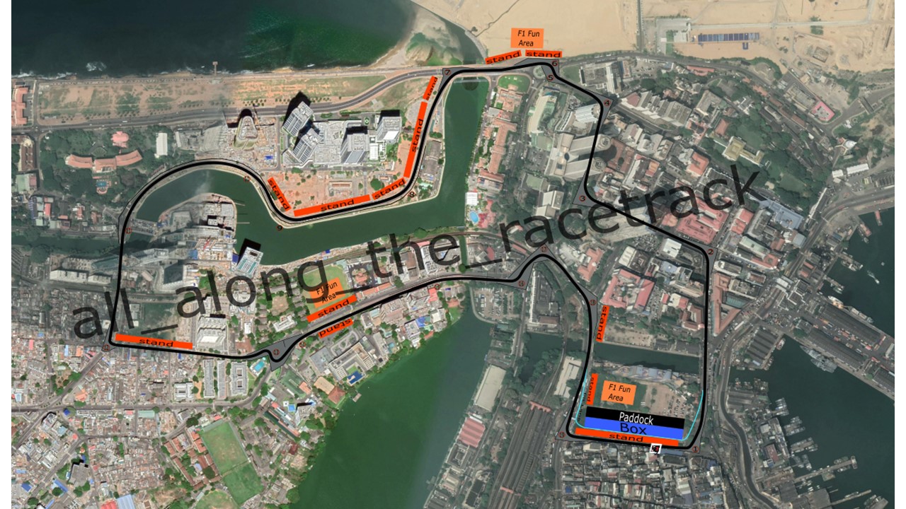 Port City Circuit – Colombo – All Along The Racetrack