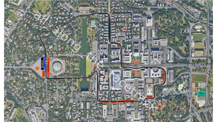 EUR Formula 1 Rome Street Circuit – Roma – All Along The Racetrack