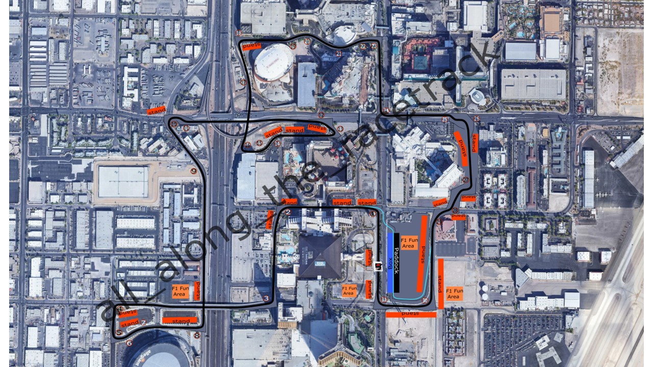 The Las Vegas Strip Circuit – Las Vegas – All Along The Racetrack